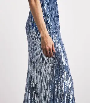 Jenny Packham Sequinned Dusk Gown
