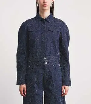Jacquemus Embroidered Denim Jacket