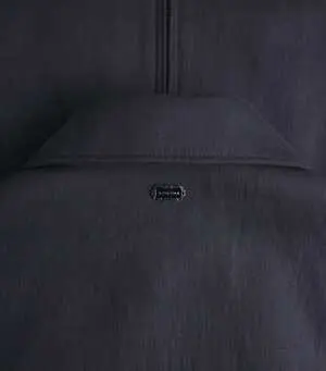 Agnona Linen Bomber Jacket