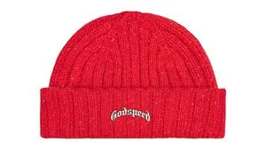 GODSPEED Og Logo Emblem Beanie - Red