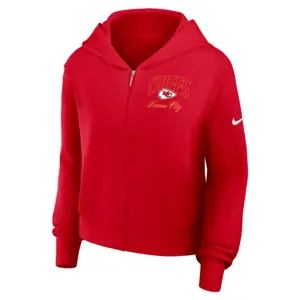 Nike Kansas City Chiefs Nfl Full-zip Hoodie - Red