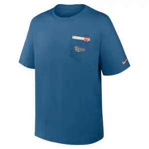 Nike Milwaukee Brewers City Connect 2-hit Max90 Pocket Mlb T-shirt - Blue