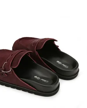 NAKED WOLFE Cordless Mule - Red