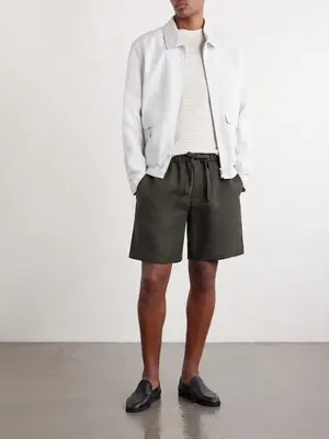 Mr P. Striped Linen T-shirt