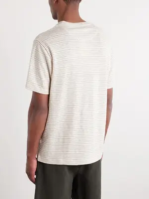 Mr P. Striped Linen T-shirt