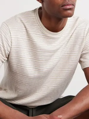 Mr P. Striped Linen T-shirt