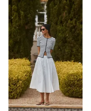 Astr The Label Sidra Midi Skirt