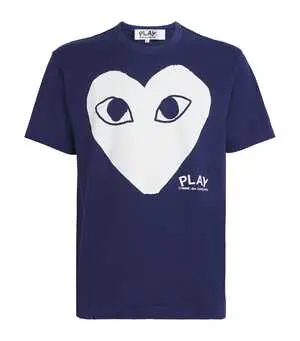 Play Comme Des Garcon Heart Logo T-shirt