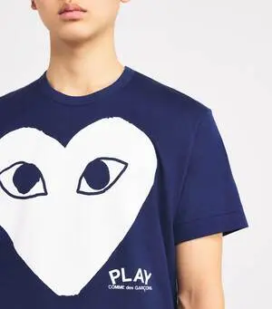 Play Comme Des Garcon Heart Logo T-shirt