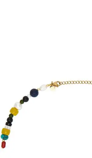 PETIT MOMENTS Beaded Necklace With Quartz Stone And Freshwater Pearl