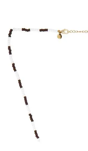 PETIT MOMENTS Beaded Fish Pendant Necklace
