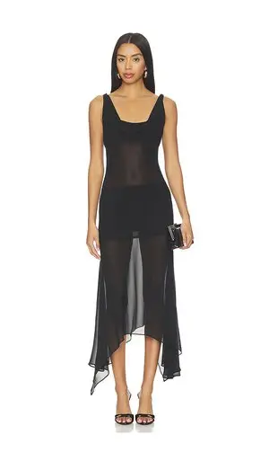 Nbd Azura Maxi Dress - Black
