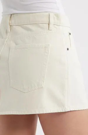 FRAME The Denim Miniskirt