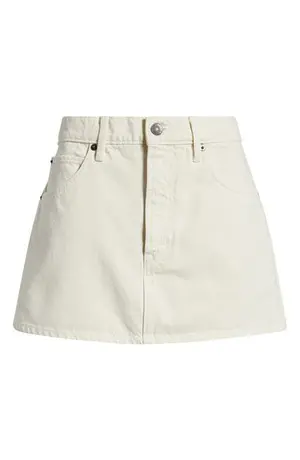 FRAME The Denim Miniskirt
