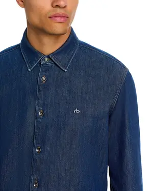 Rag & Bone Tomlin Denim Shirt - Kennmore