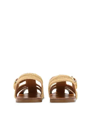 Maje Slingback Sandals With Buckle Detail
