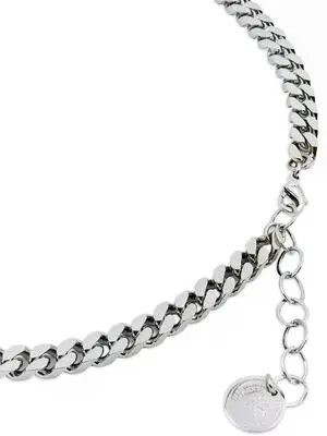 ANTON HEUNIS Crystal-embellished Fringe Curb-chain Necklace