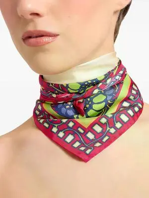 La DoubleJ Foulard Printed Scarf