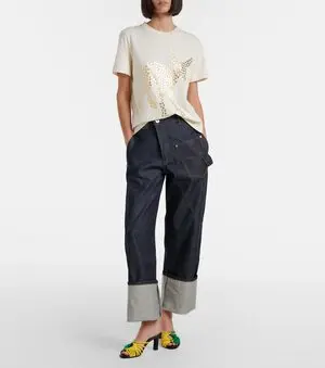 JW Anderson Woven Leather Mules