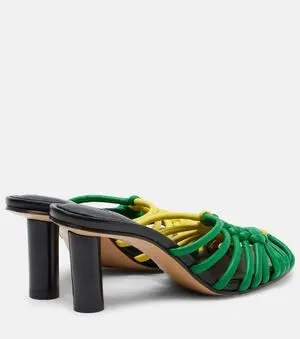 JW Anderson Woven Leather Mules