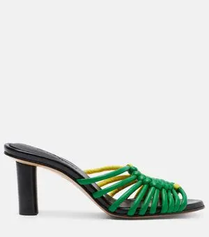 JW Anderson Woven Leather Mules