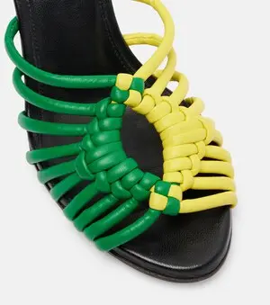 JW Anderson Woven Leather Mules