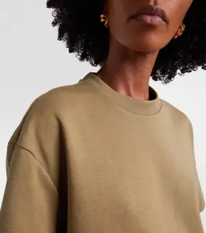 THE FRANKIE SHOP Cotton-blend T-shirt - Green