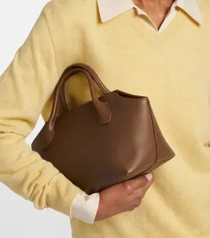 THE ROW Terrasse Top-handle Bag - Brown