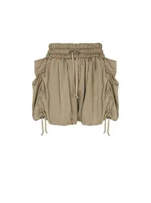 Balmain Drawstring Bottoms For Women