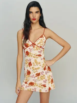 REFORMATION Rimona Mini Dress - Multi
