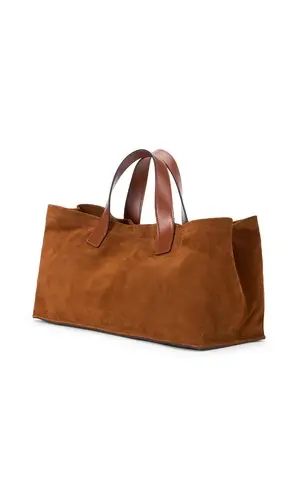 Staud Port Suede Tote