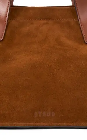 Staud Port Suede Tote