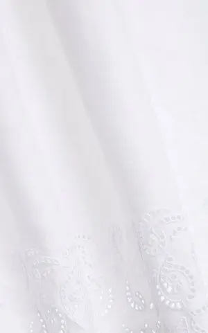 Staud Grazia" Linen Midi Halter Dress
