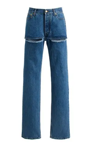 DARKPARK Naomi Cutout Jeans - Blue