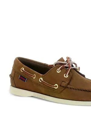 SEBAGO Round-toe Boat Shoes - Brown