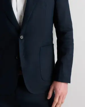 Quince 100% European Linen Tailored Blazer
