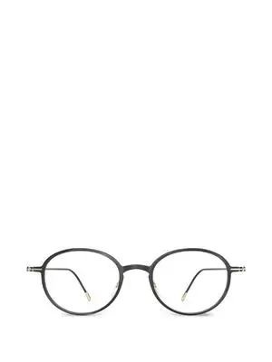 SILHOUETTE Lite Spirit Round-frame Glasses - Black