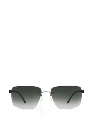 SILHOUETTE Carbon T1 Square-frame Sunglasses - Black