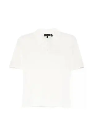 Theory Short-sleeve Polo Shirt - White