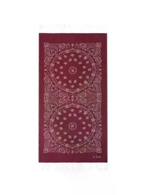MC2 SAINT BARTH Printed Beach Towel - Red