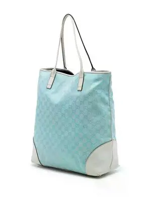 Gucci Gg Canvas Tote Bag - Blue