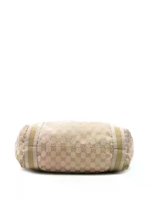 Gucci 2016-2026 Gg Canvas Web Tote Bag - Neutrals