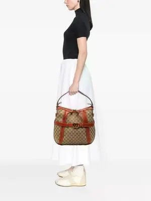 Gucci Gg Canvas Running Satchel