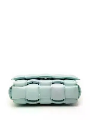 Bottega Veneta 2012-2026 Nappa Intrecciato Padded Cassette Crossbody Bag - Blue