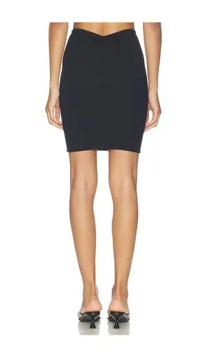 Hunza G Crinkle Mini Skirt