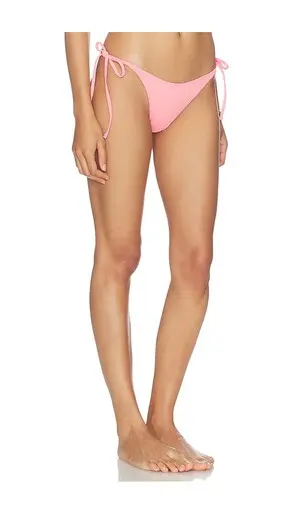 SKIMS Signature Swim Dipped Tie Bottom - Melon