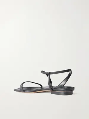 EMME PARSONS Delice Leather Sandals - Black