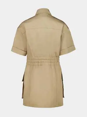 Balmain Buttoned Mini Dress