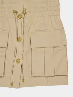 Balmain Buttoned Mini Dress
