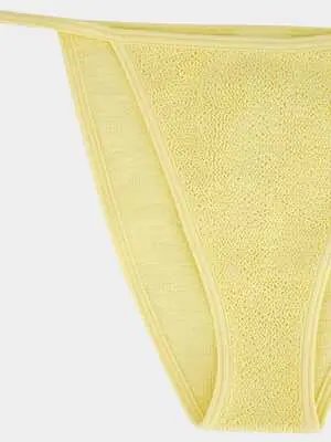 Hunza G Gina Beaded Bikini - Yellow
